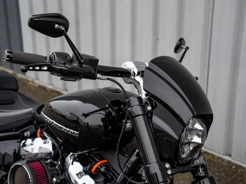 L'Harley-Davidson Breakout de Jean Philippe préparée par nos soins